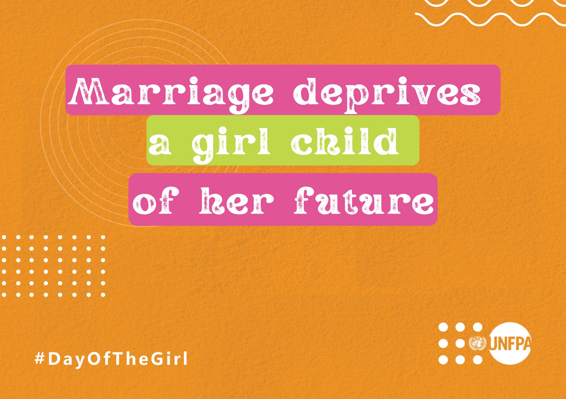 Child Marriage Slogans