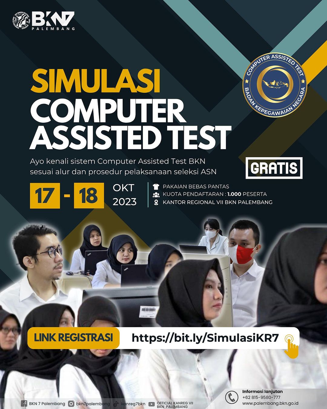 Simulasi CAT BKN Kanreg 7 BKN ~ SELEKSI CASN CPNS PPPK PROVINSI ... Simulasi CAT BKN Kanreg 7 BKN ~ SELEKSI CASN CPNS PPPK PROVINSI ...