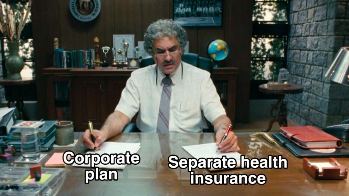 Health Insurance Memes - 🧵 - Thread from Sagar @sagarcasm - Rattibha