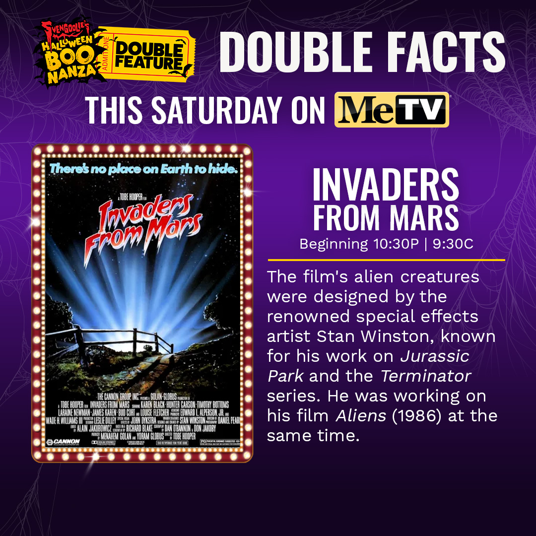Invaders From Mars 1986 Poster