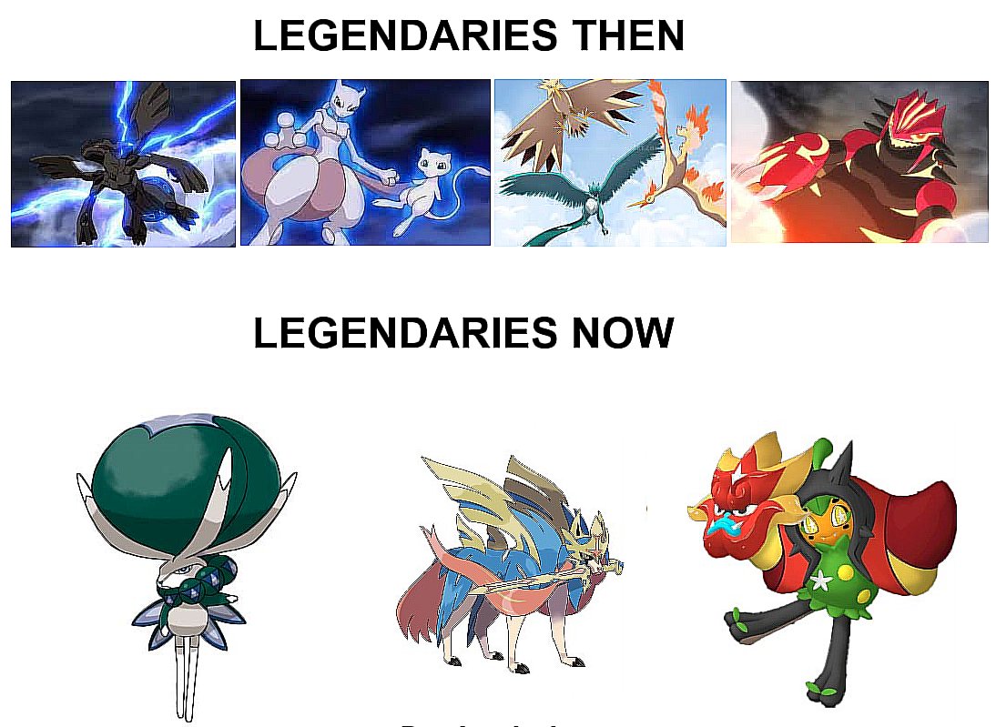 Legendary Pokemon Evolution Chart