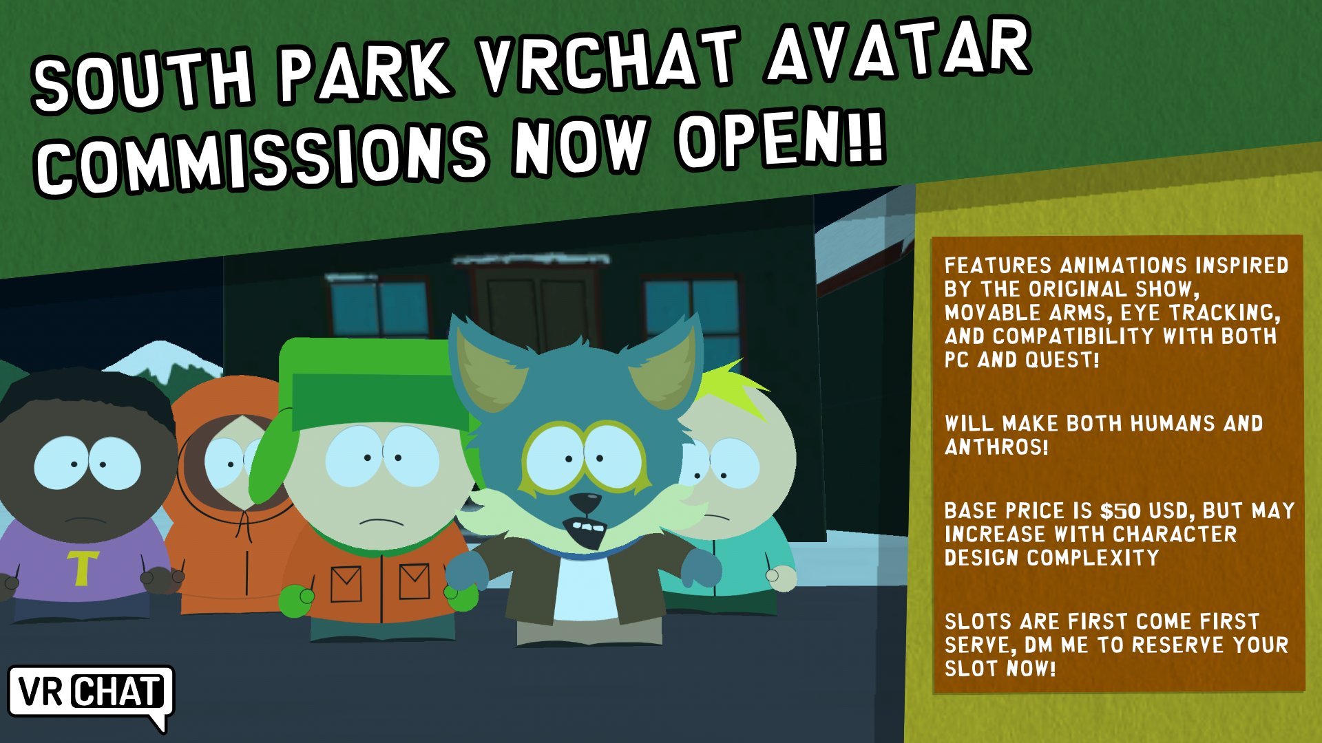 South Park Oculus Memes KENNY DIES IN VRCHAT?! Funny VR Moments