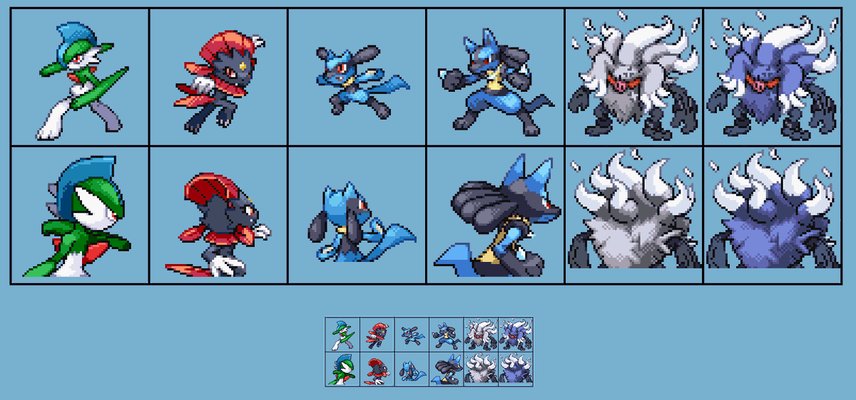 Pokemon Sprites Gen 3