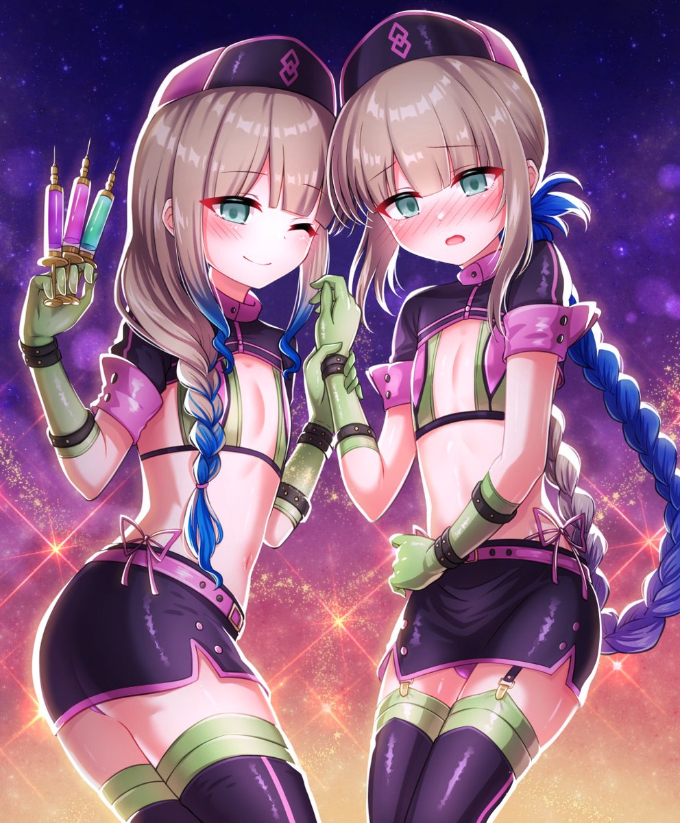 FGO「ネモくんとナースさんでトリック・オア・トリートメント #FGO」|Shellのイラスト