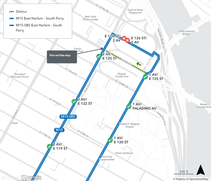 M15 Bus Route Map MTA Bus Schedule Changes Due To UNGA In Manhattan