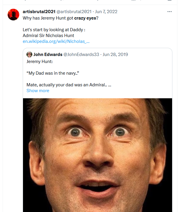 "Jeremy Hunt ‘set to quit as MP’ in fear of a Portillo moment" What ...