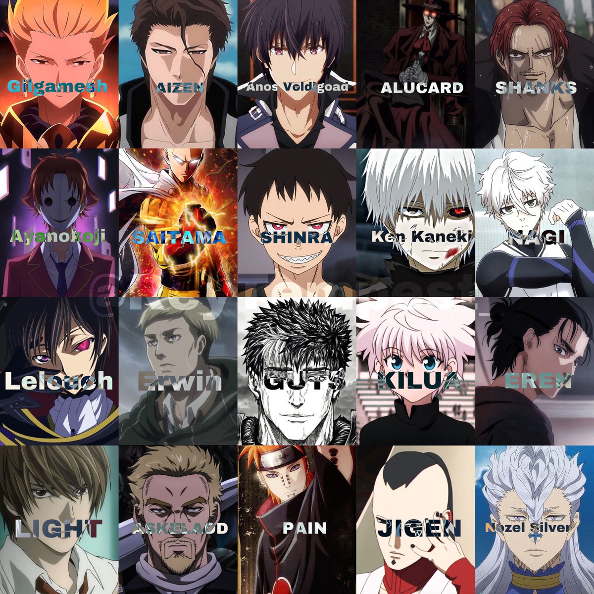 Badass Anime Characters Badass Anime Male Character On Craiyon