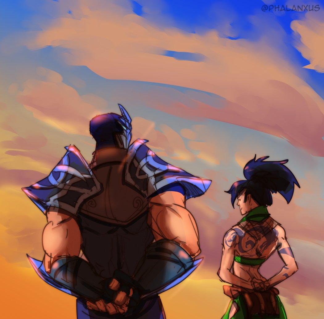 League Of Legends Shen And Akali