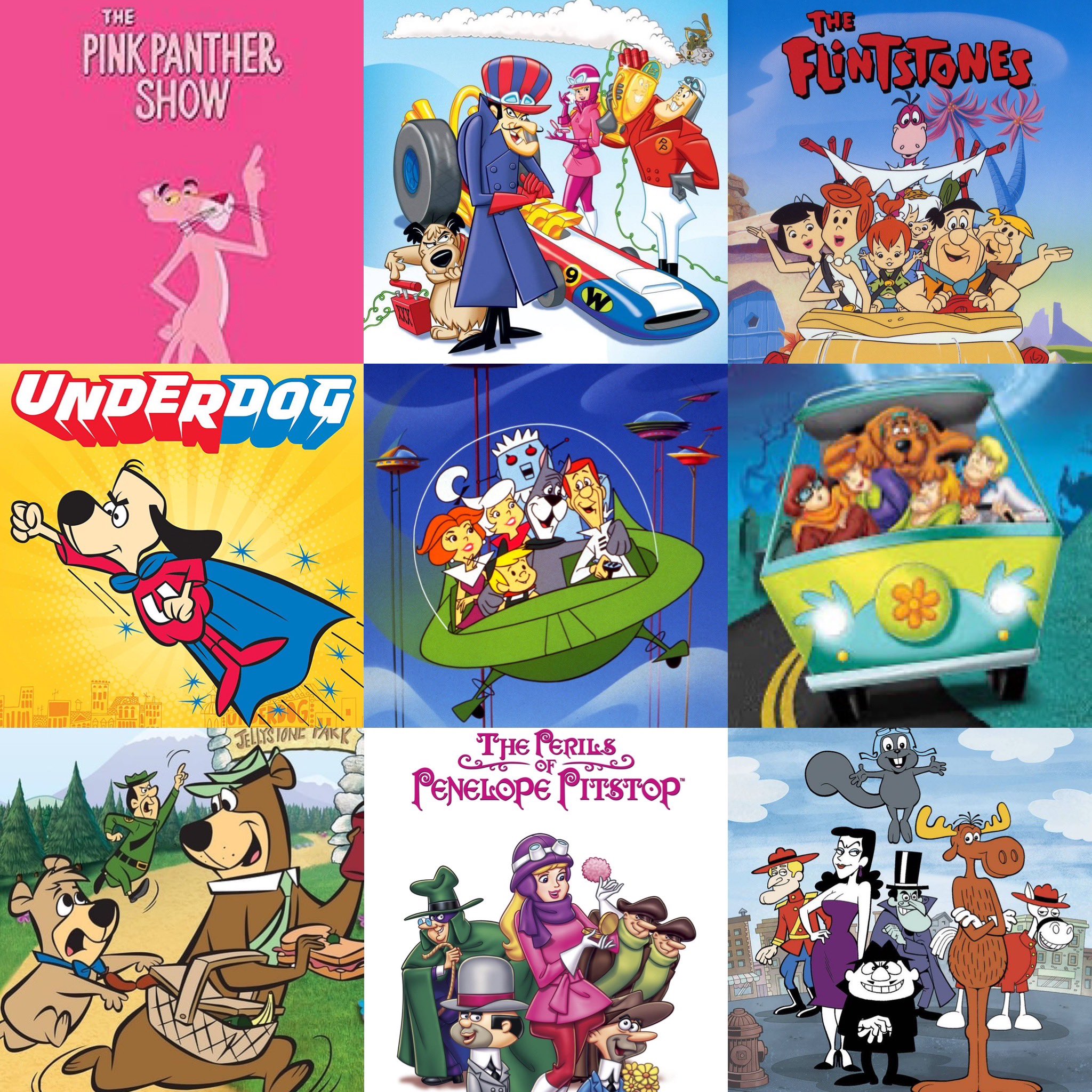 60s Cartoon Characters