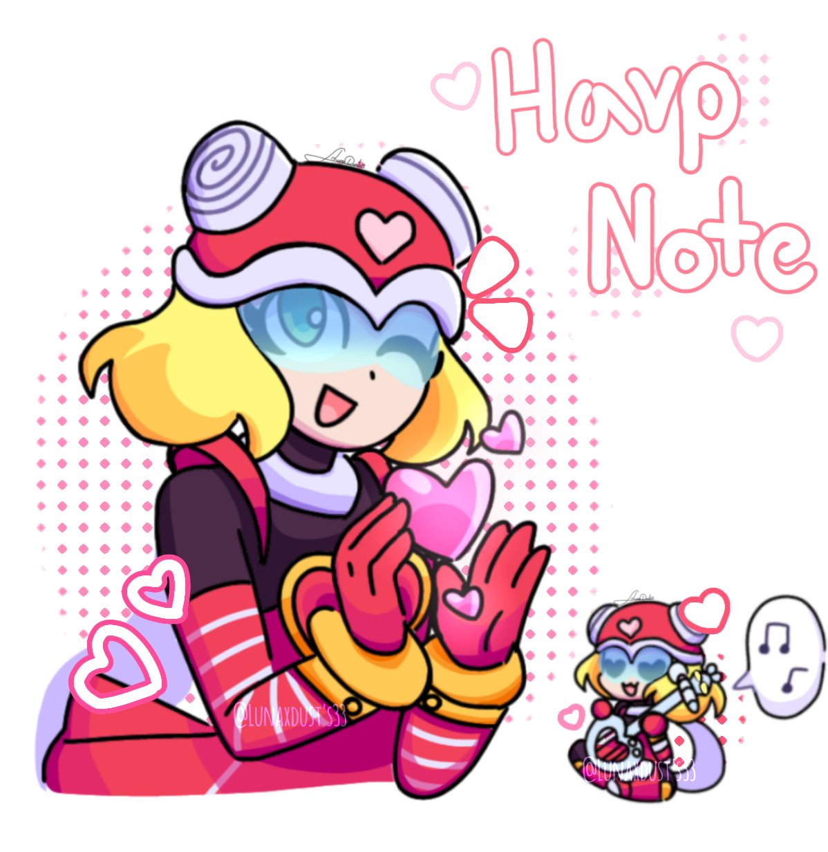 Megaman And Harp Note