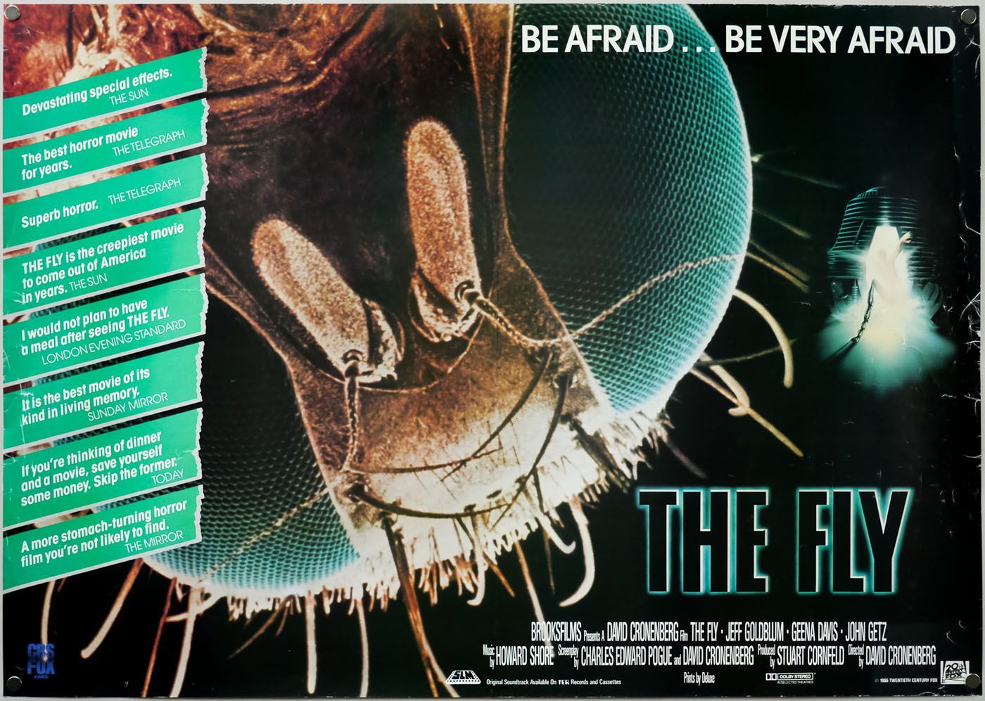 The Fly 1986 Dvd