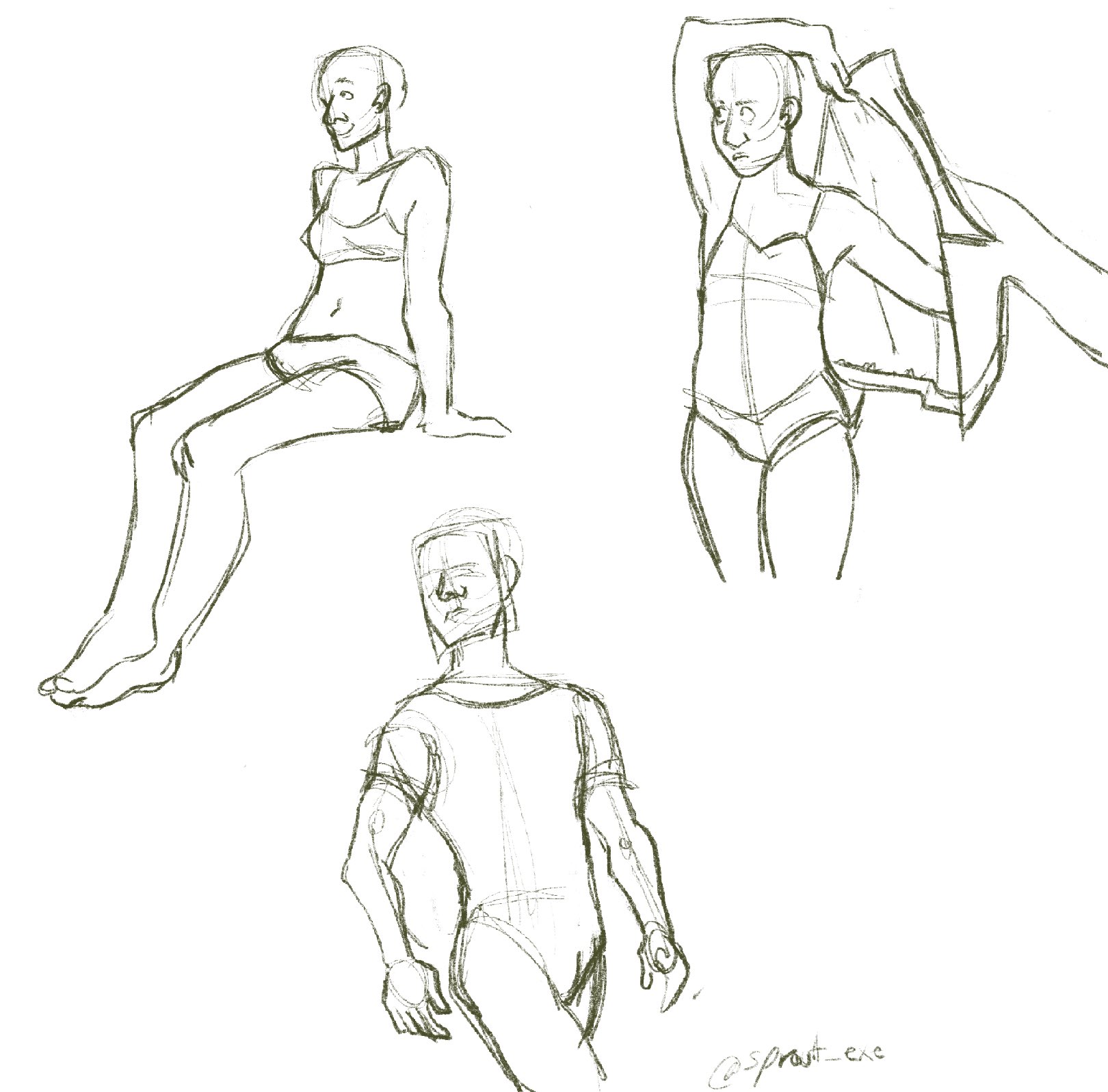 Simple Human Figure Drawing