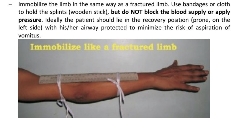 A 🧵 on FIRST AID in snakebite🐍 First a question ️ How important is ...