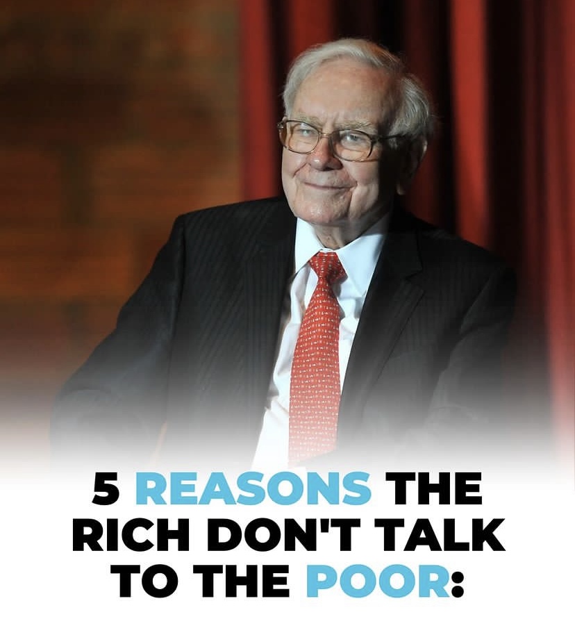 5 Reasons RICH don’t talk to the POOR: -Thread- - Thread from Conqueror ...