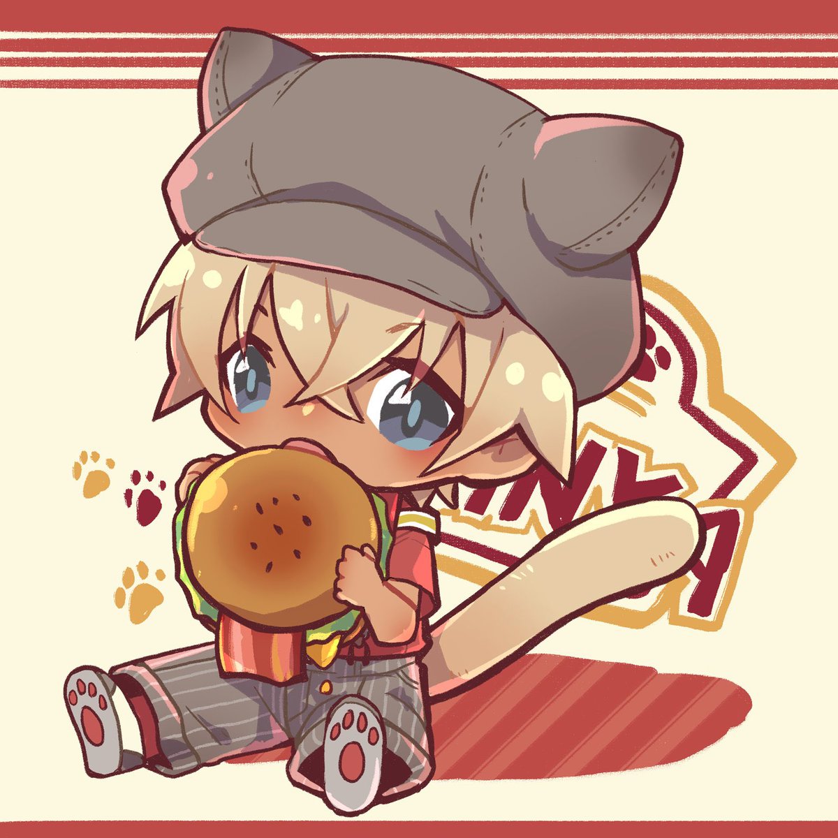 「ダイニャー」|🐱SYEI(しぇい)🐱のイラスト