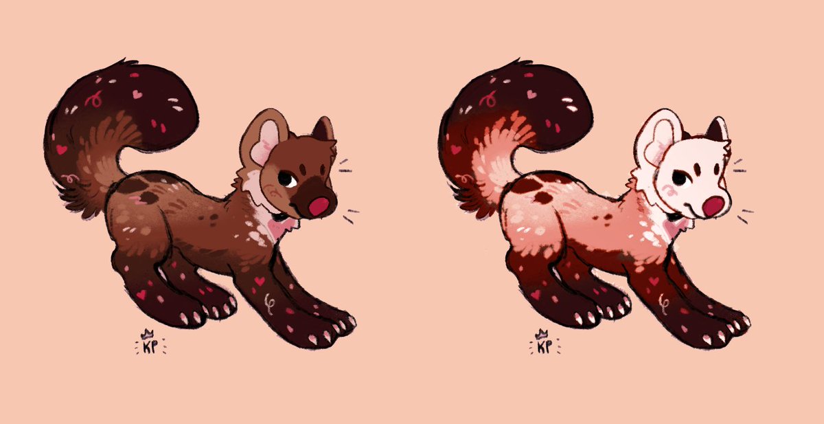 「new pine marten OC just dropped origina」|starsleepsのイラスト