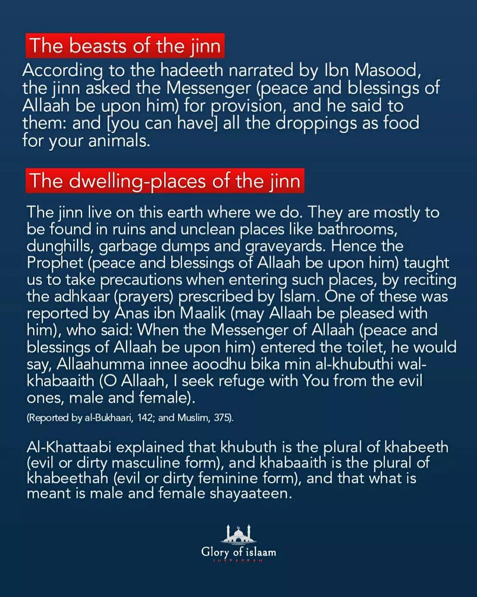 JINN IN ISLAM: Everything You Should Know About Jinns.💫🌟🌹 THREAD ...