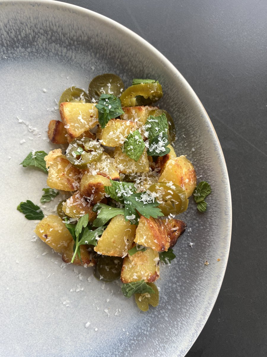 Got some questions about these sweet potatoes so here's the full recipe ...