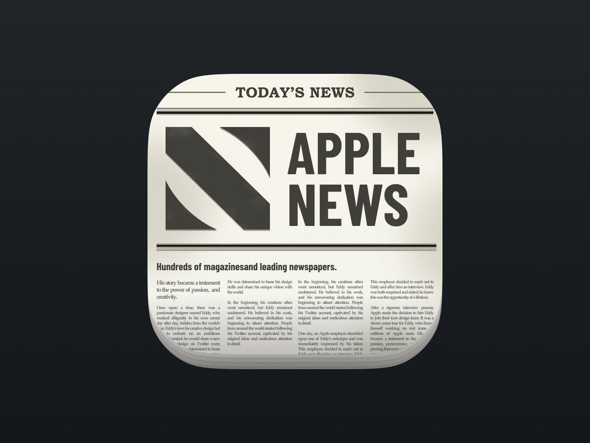 Newspaper Iphone Icon