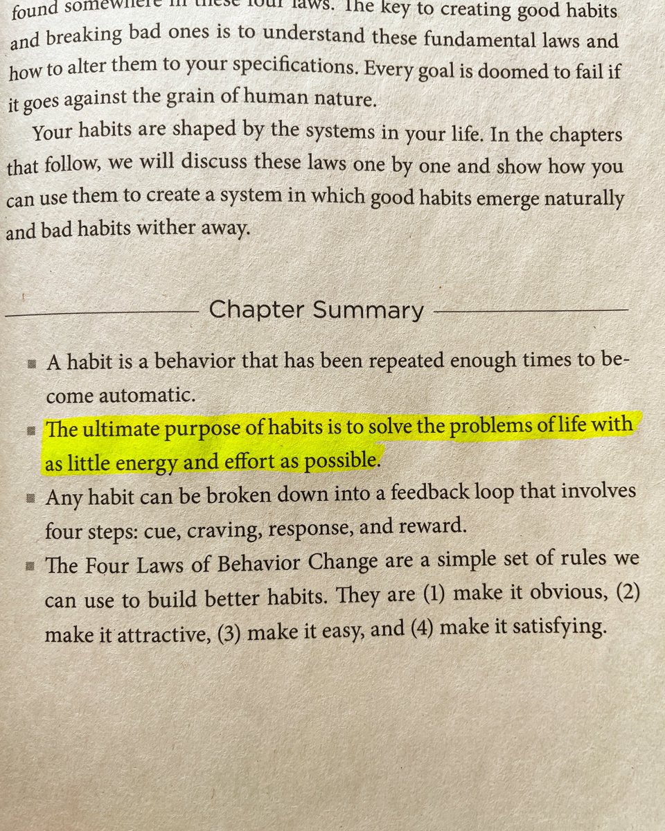10 Lessons from Atomic Habits - Thread from Library Mindset @librarymindset - Rattibha