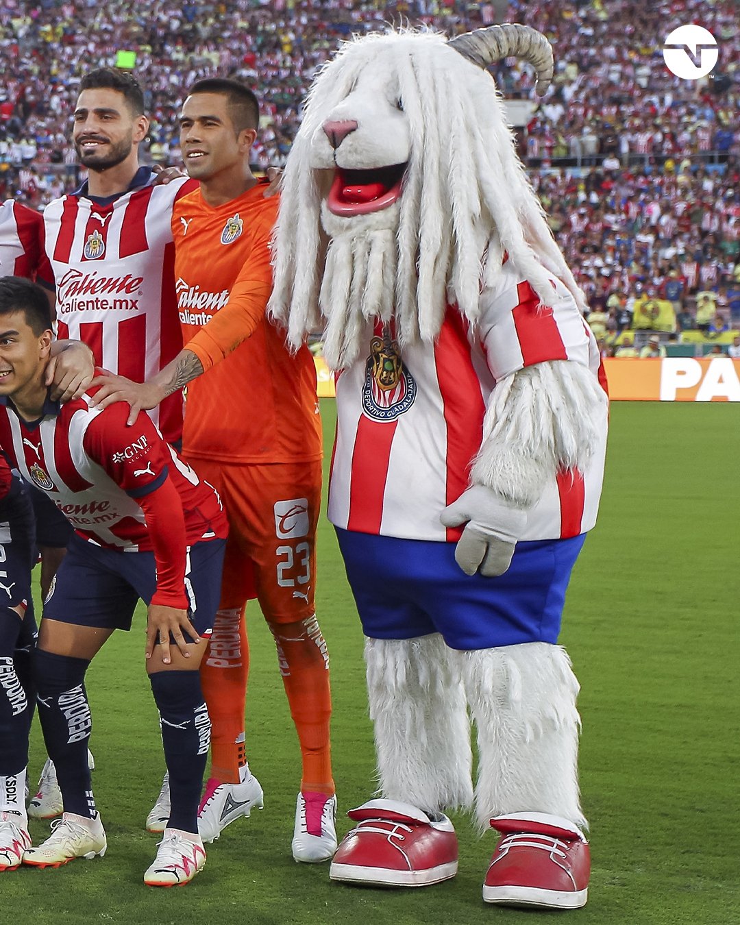 Mascota Del Equipo De Futbol Chivas