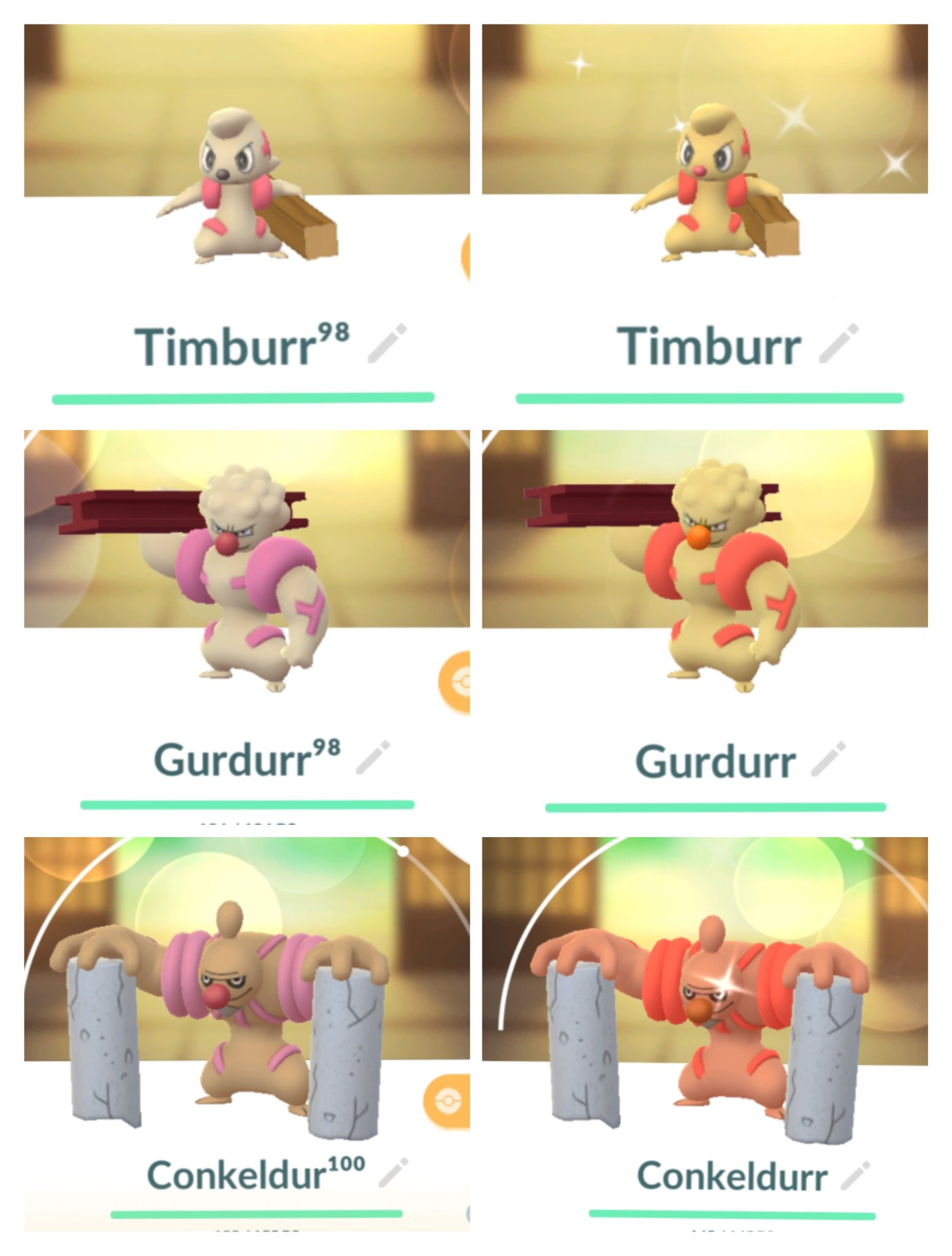 Pokemon Timburr Evolution