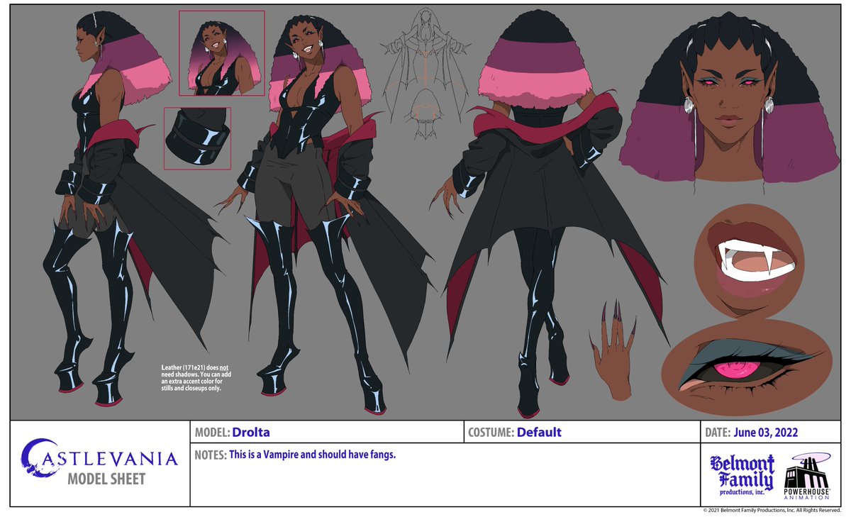 「Thank you for watching #CastlevaniaNocturne !! I was charact」KT🌕の漫画