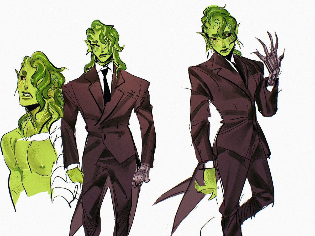 「well thus ends the silly butler era for 」|ciro😈🧛🏻‍♂️🦇のイラスト