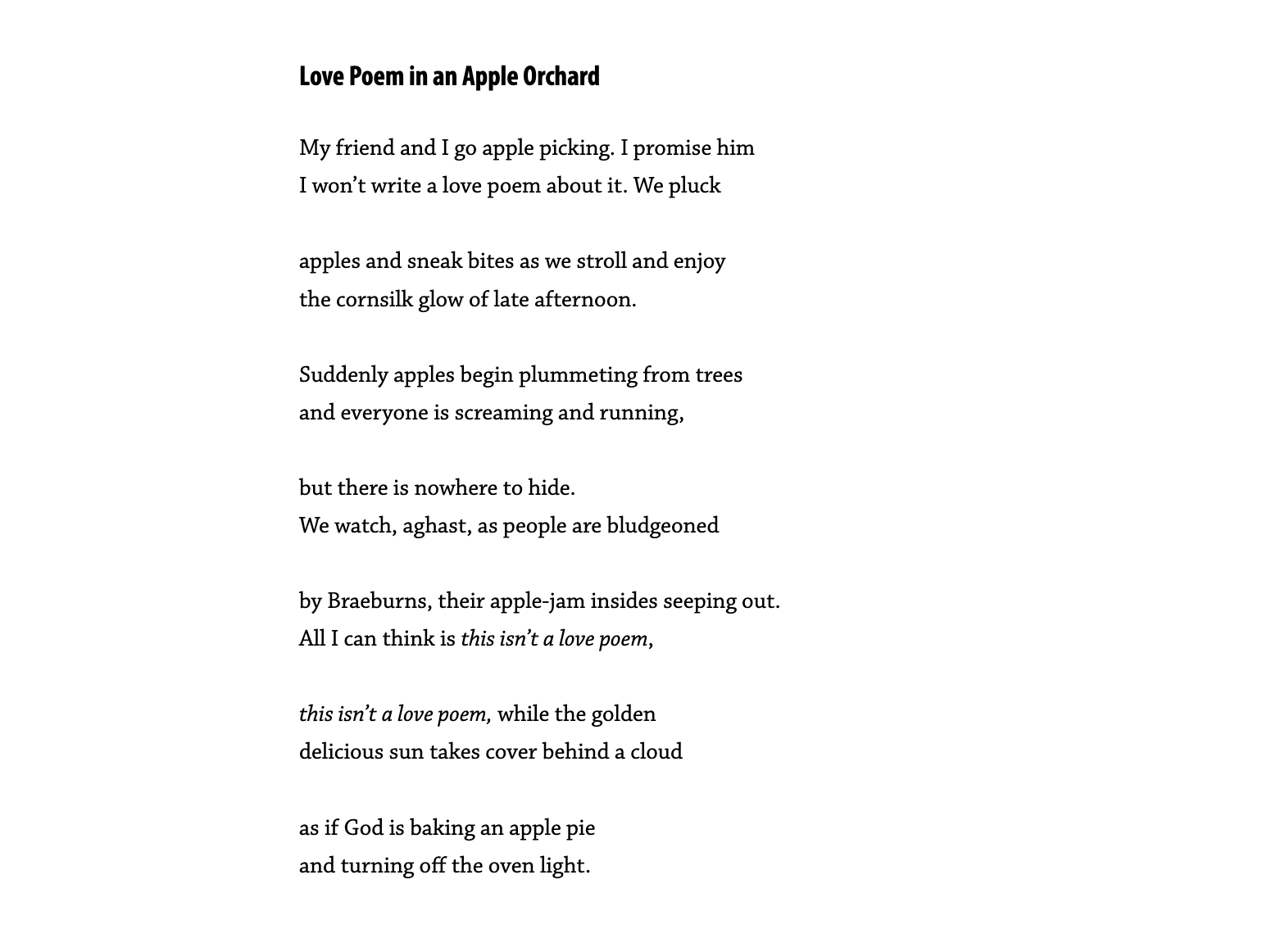 Apple Poetry Quotes A Poison Tree, Death, Evil, Kill, New, Poem,
