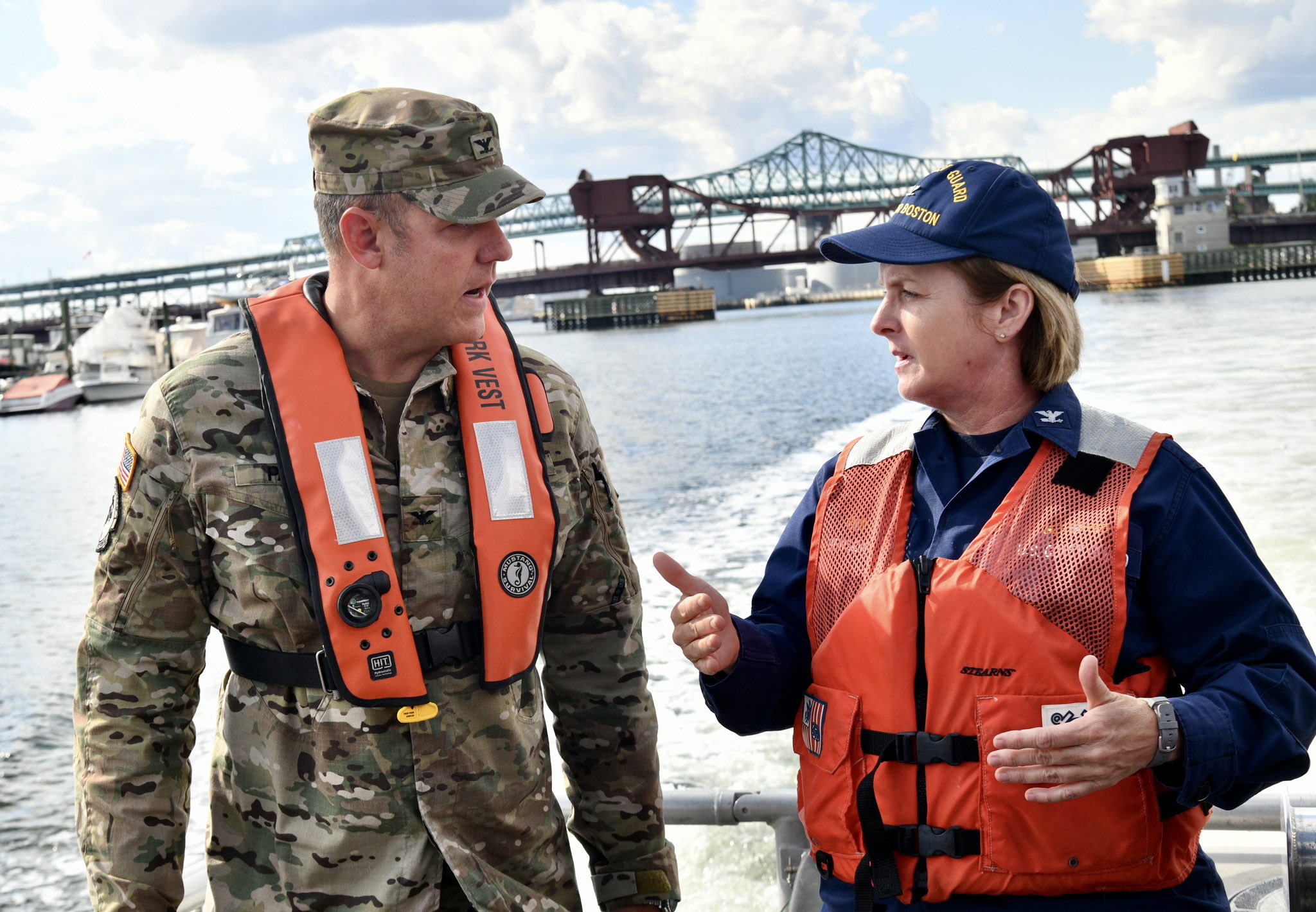 Coast Guard Camo Background