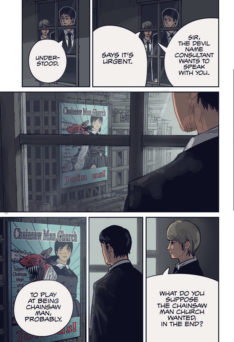 Chainsaw Man Chapter 145 Full Color Colored by Me! Enjoy! 🧵