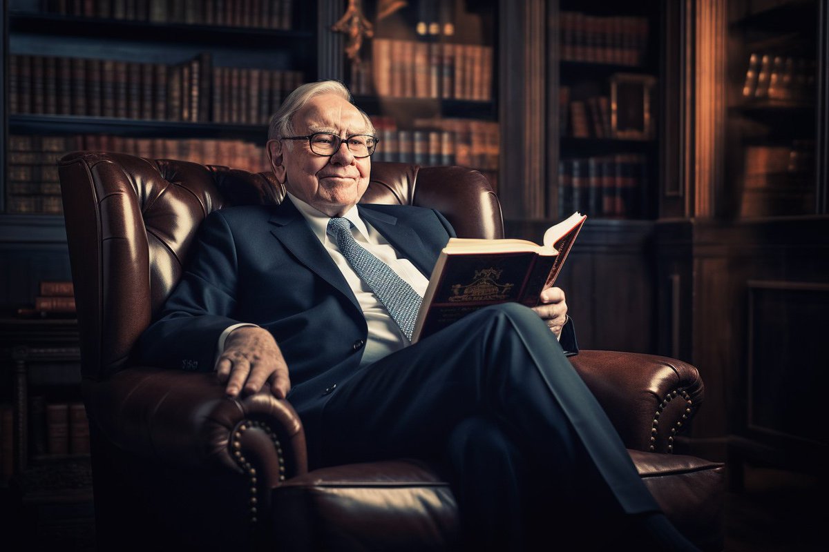 Warren Buffett Once Said I Simply Sit In My Office And Read All Day