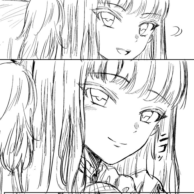 Kokoro's smile | Linnea Kataja @c105(月)西ふ-03a さんのマンガ | ツイコミ(仮)