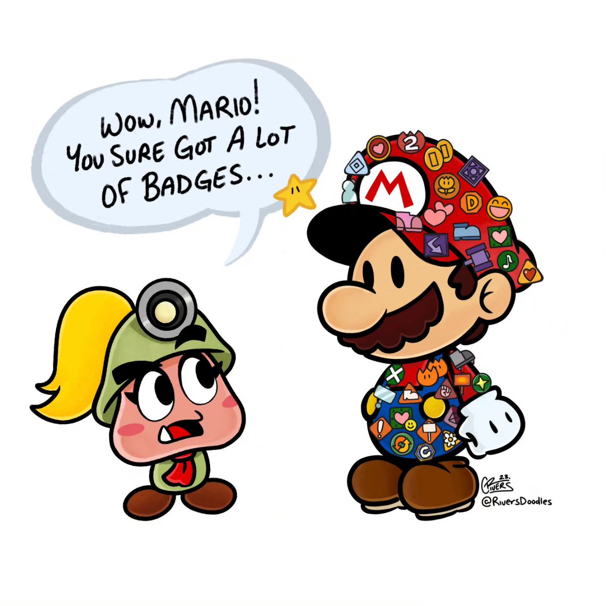 Mario And Goombella Steam Workshop::Goombella (Paper Mario TTYD) For