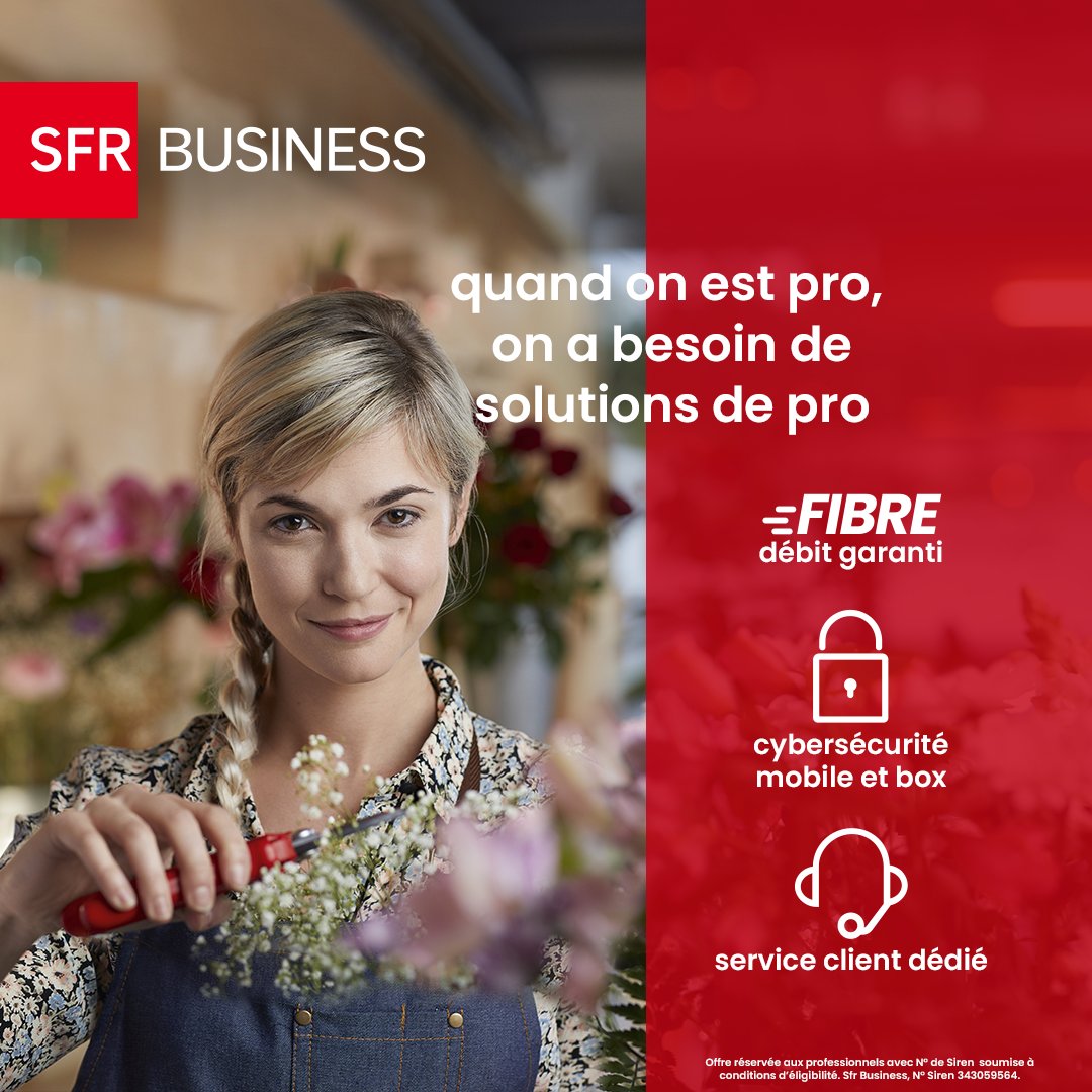 Sfr Business Logo SFR Business Pour Les Pros (20s)