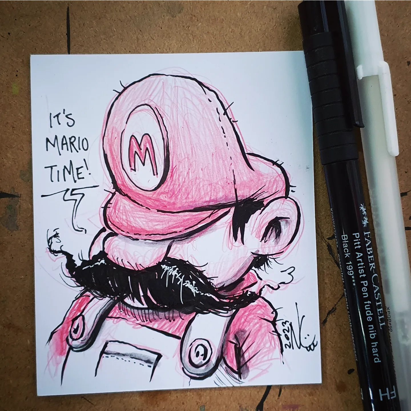 Super Mario Drawings In Pencil