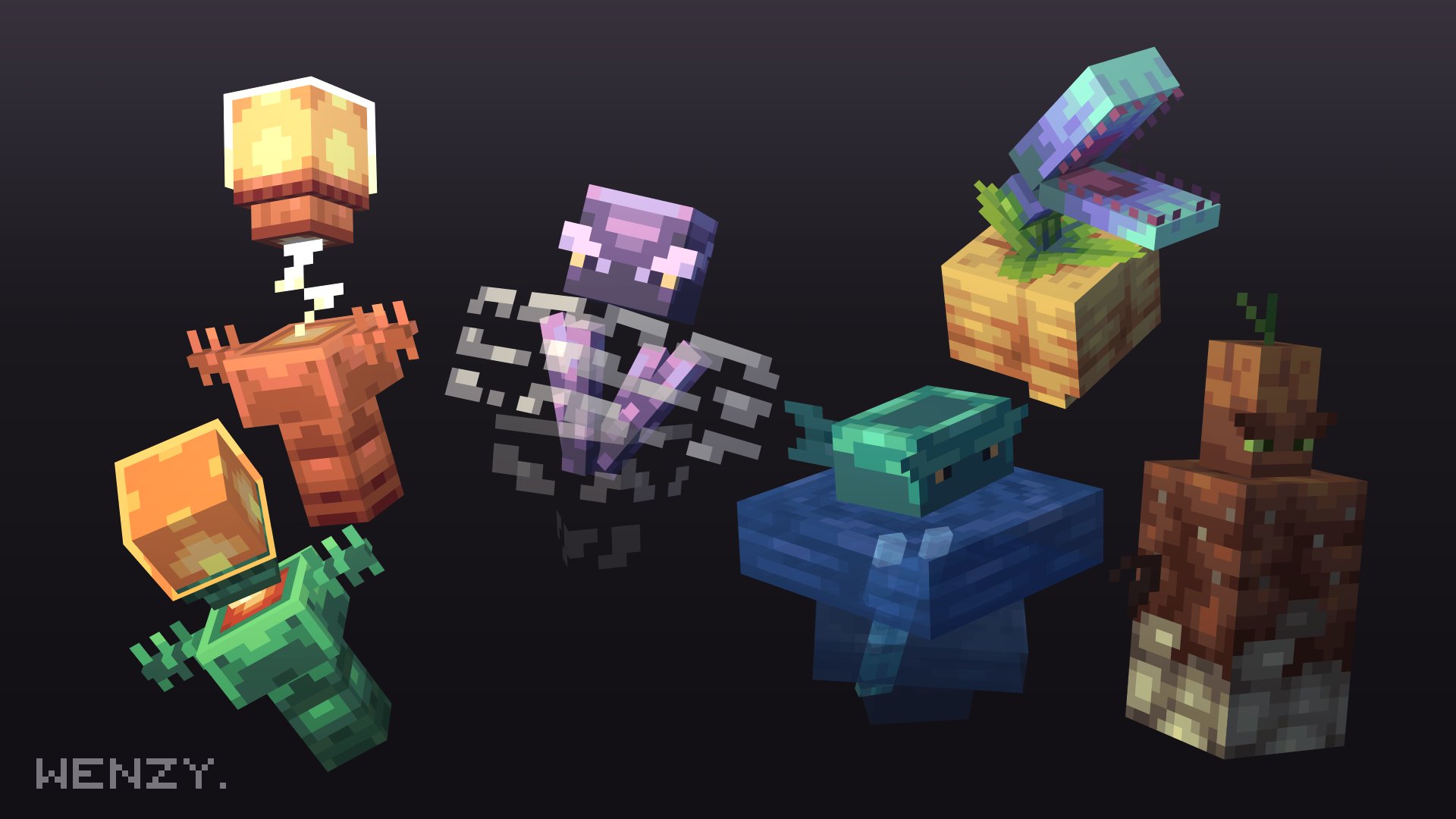 Sfondo Di Minecraft Blaze