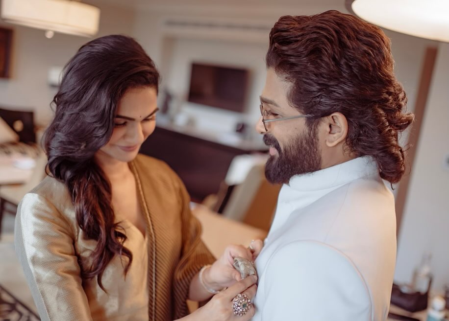 Allu Arjun Sneha Reddy Personal Photos