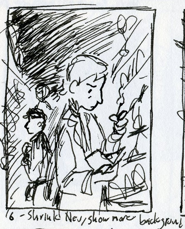 「Start to Finish. A couple of my favorite illustrations from 」Ethan M. Aldridgeの漫画