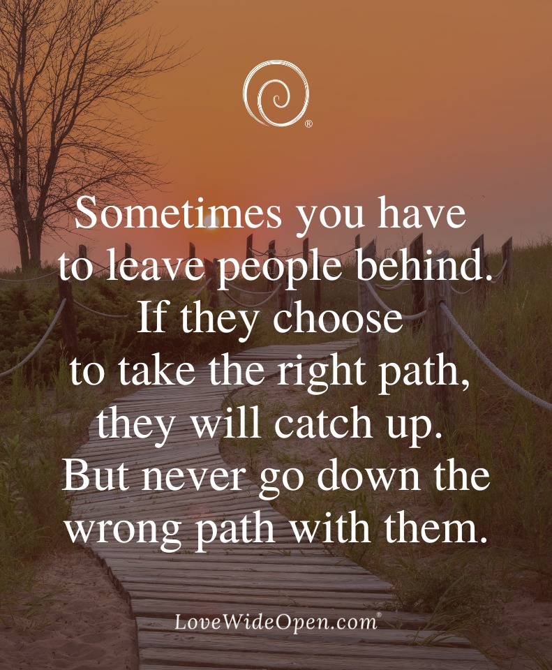 Choosing The Right Path Quote