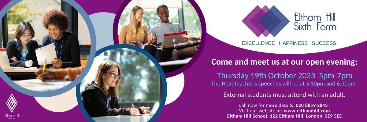 Welcome to our 6th Form - Eltham Hill School