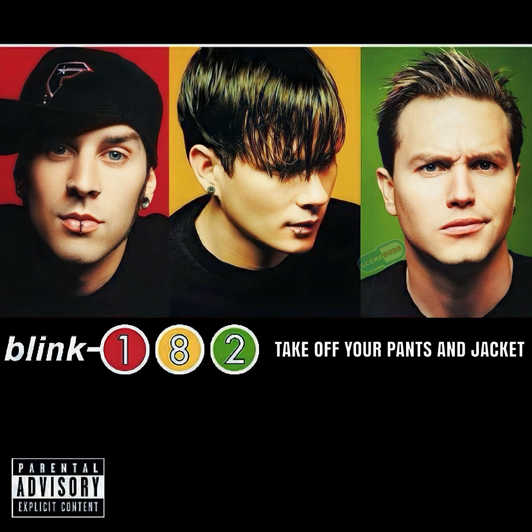 Blink 182 Take Off Your Pants And Jacket Album Cover