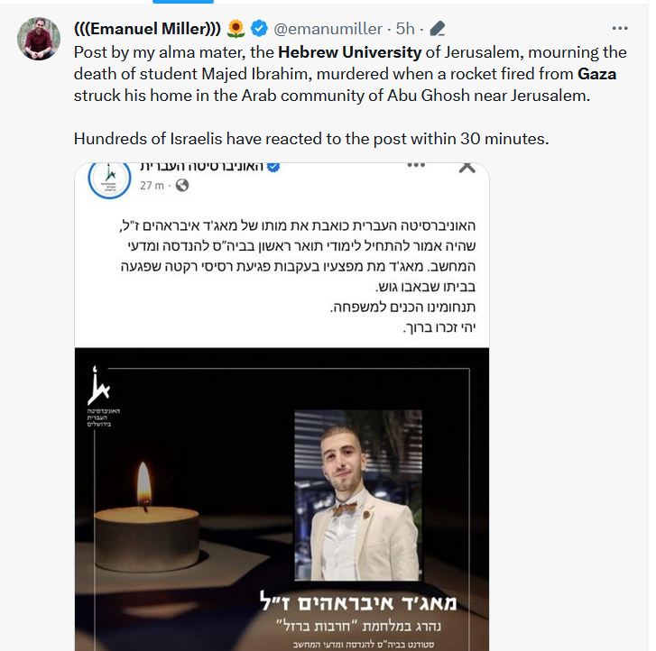 "The largest Jewish channel in the Russian language, moments before the ...