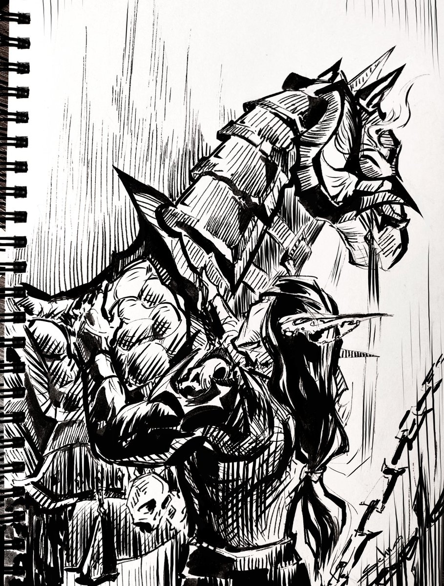 「Day 15 - Dagger .. and now it's over. The ill-fated dagger a」Sehnaの漫画