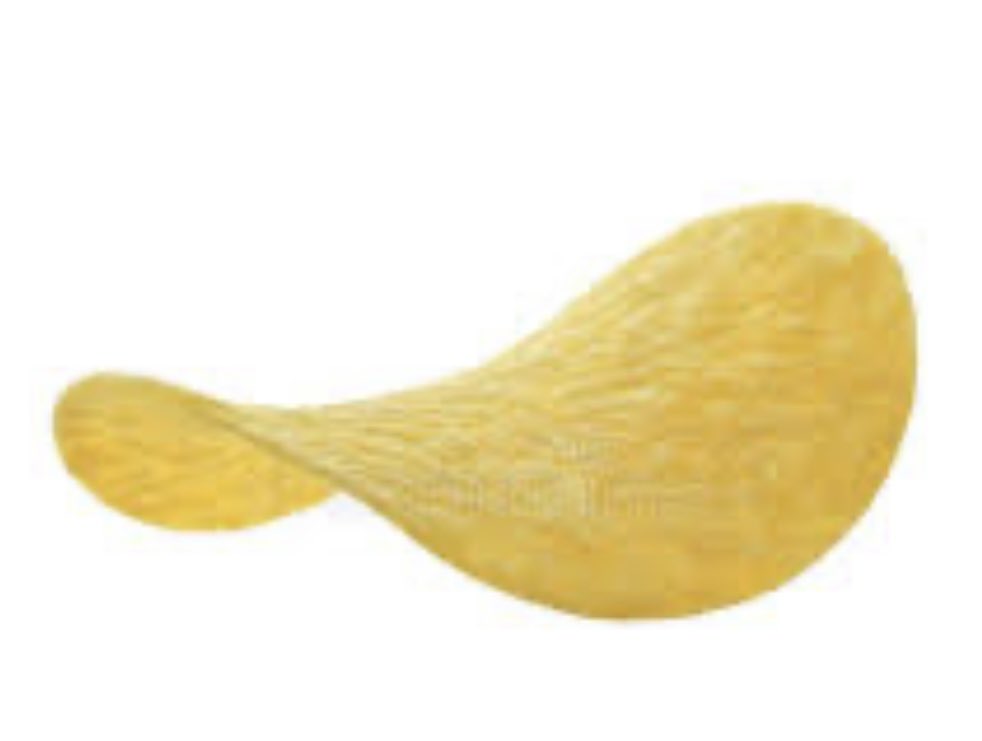 Single Pringles Chip