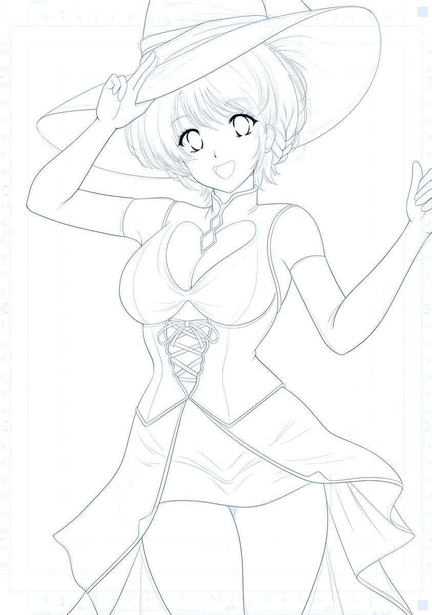 イラスト練習のtwitterイラスト検索結果。