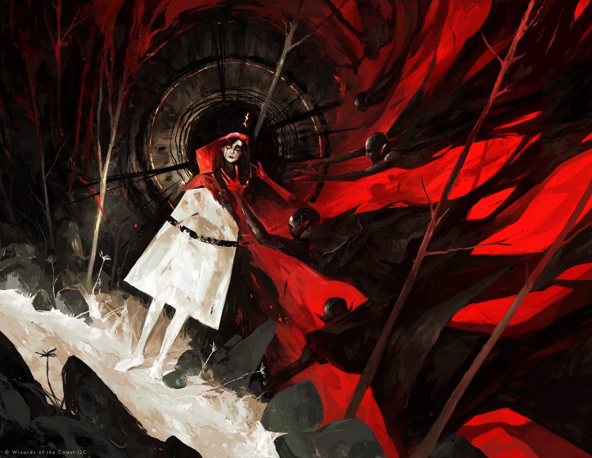 「Drop something red」|Dominik Mayerのイラスト