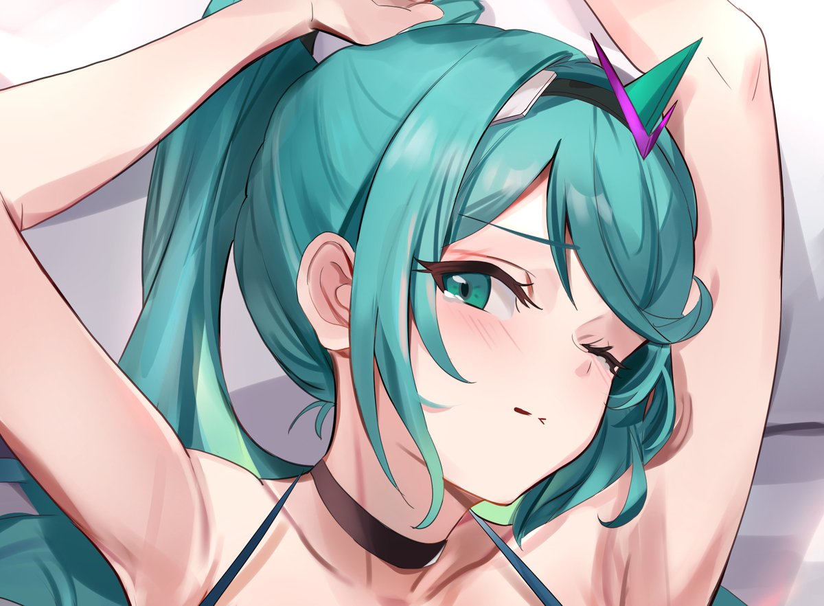 プネウマ(ゼノブレイド2) 「PixivFANBOXのリクエストでプネウマ描かせて頂きました! 全体はこちら↓」|とーます♨️FANBOX更新中のイラスト