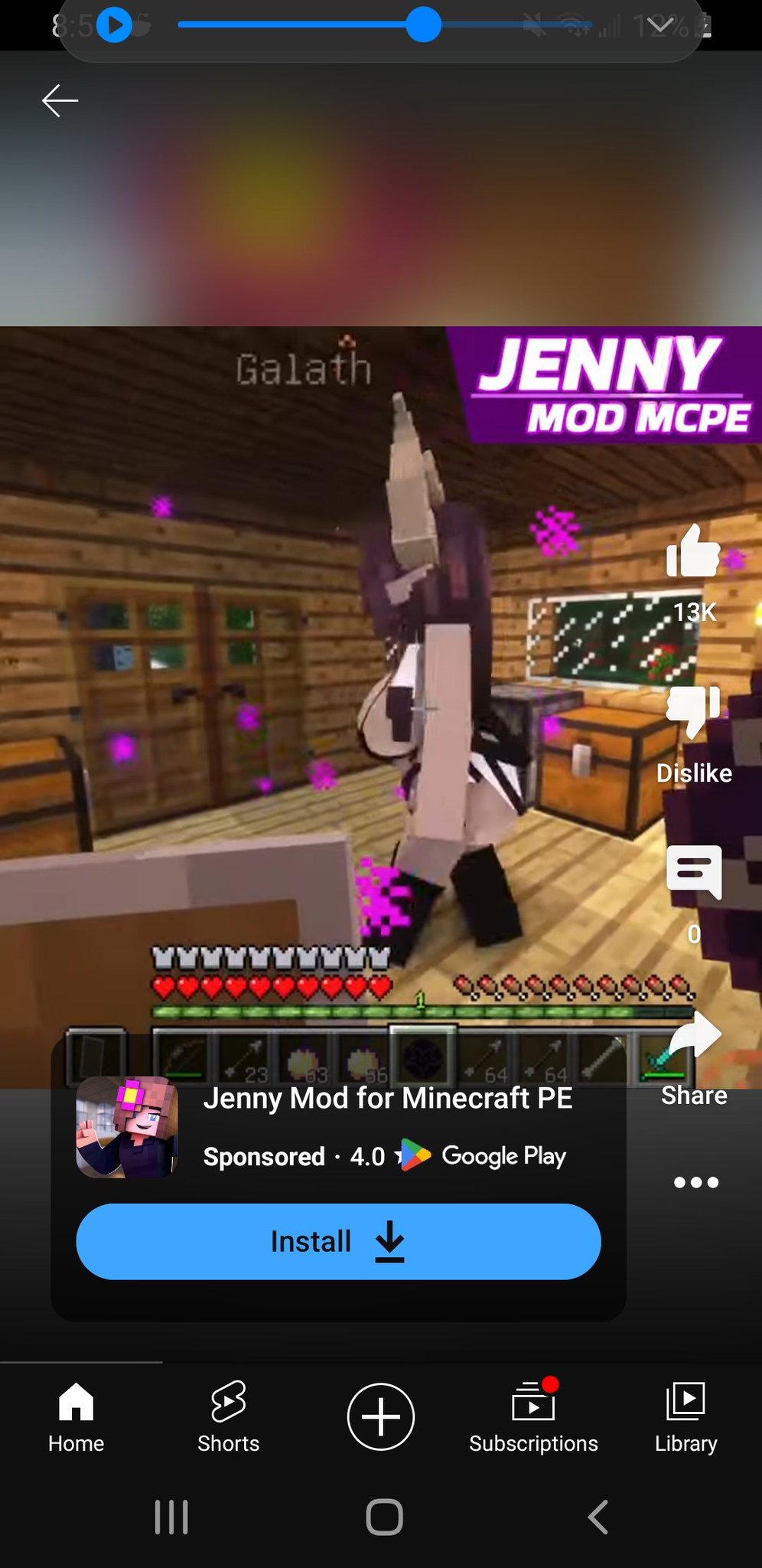 Minecraft Jenny Trending News On Twitter Minecraft Jenny Mod Video