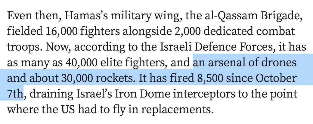 In response to the significant losses Israel sustained after it ...